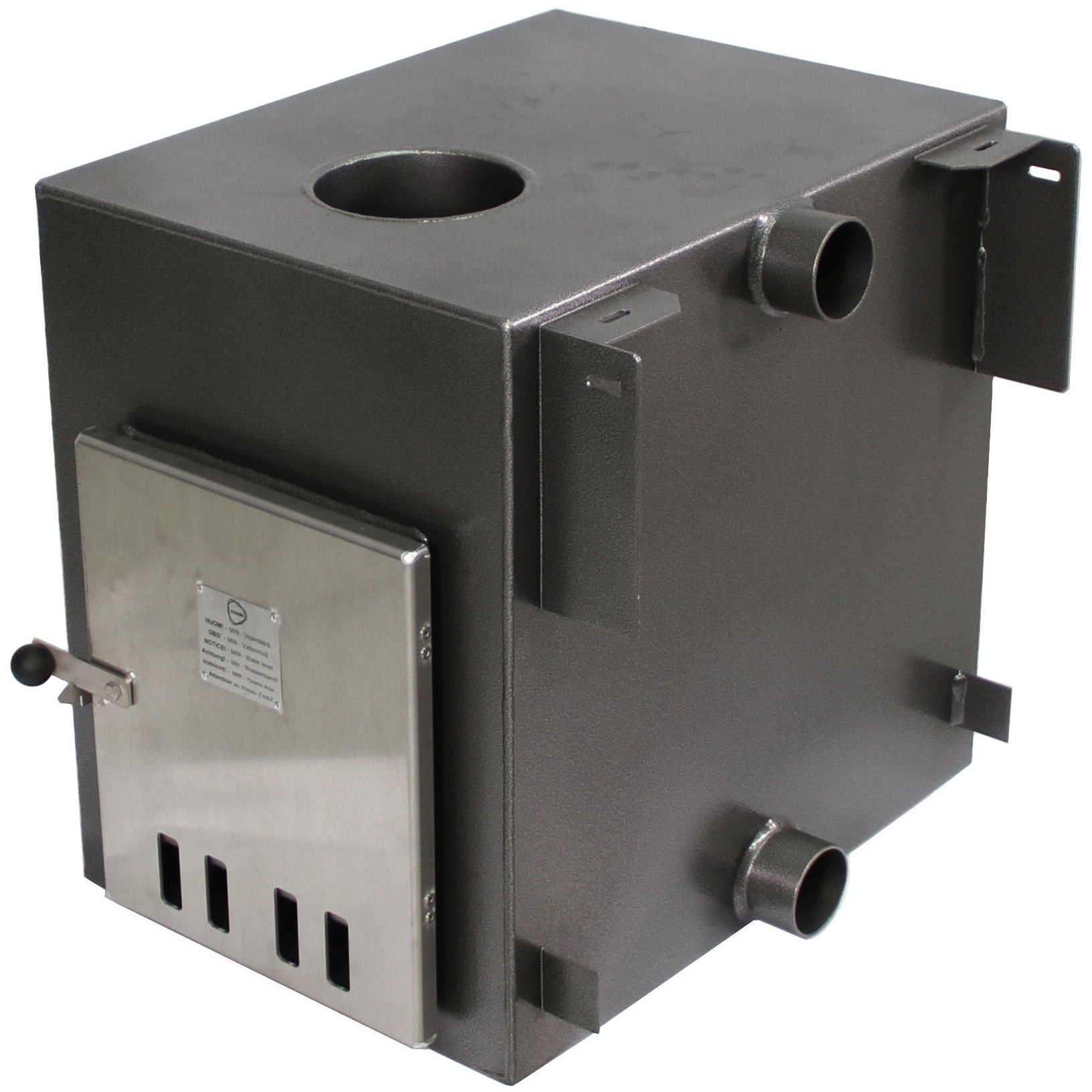 Vedkamin Kirami Macu 29 kW, extern - Badbaljan